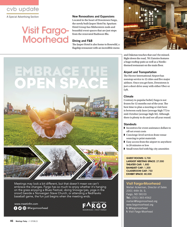 Advertorials | Meetings Today